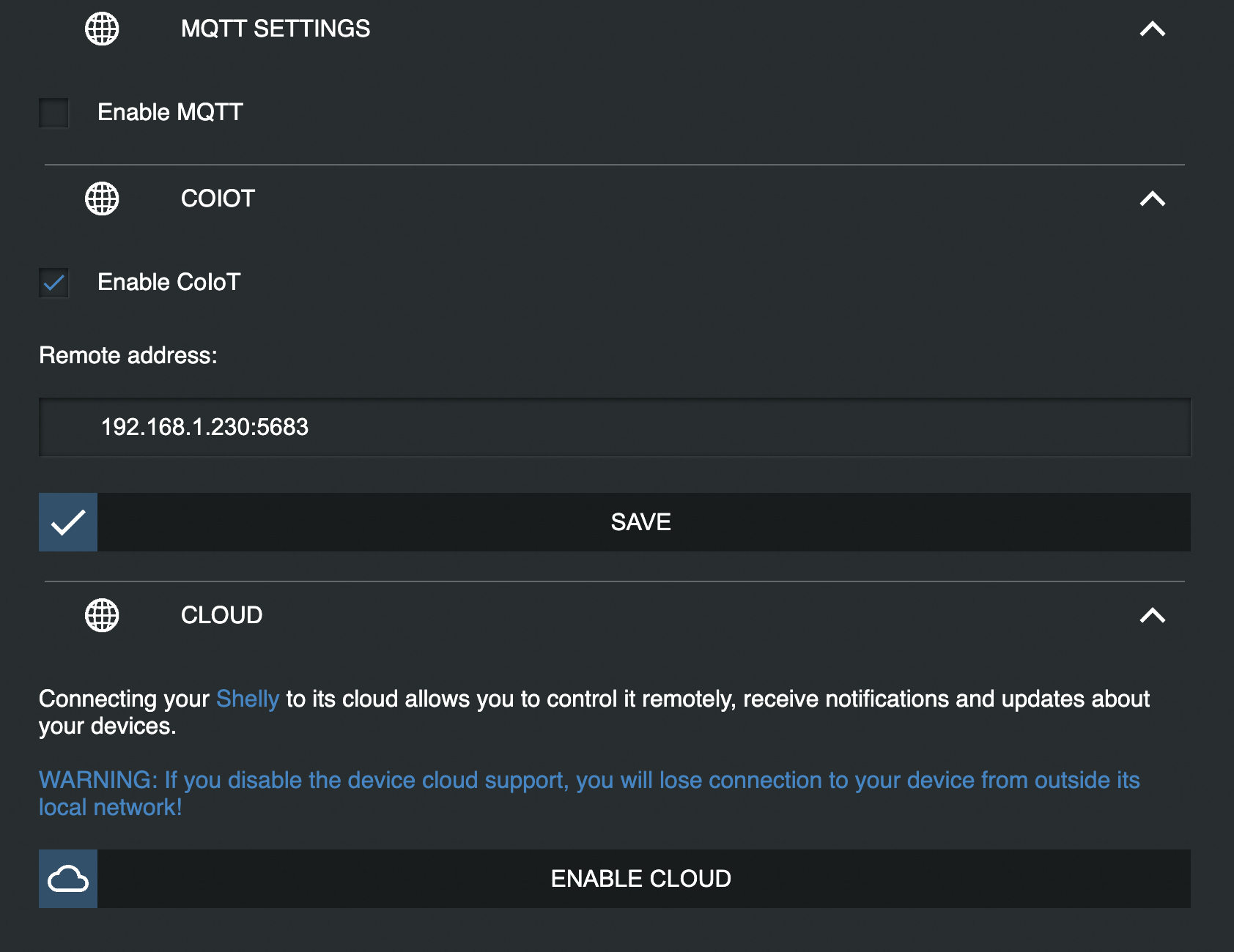 Shelly TRV not detected using CoAP · Issue #89736 · home-assistant/core · GitHub