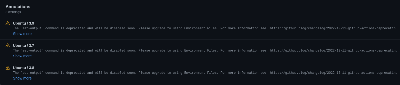 CI Warnings · Issue #5404 · pypa/pipenv · GitHub