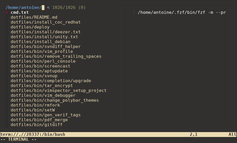 Neovim termguicolors make the border disappear · Issue #2351 · junegunn/fzf · GitHub