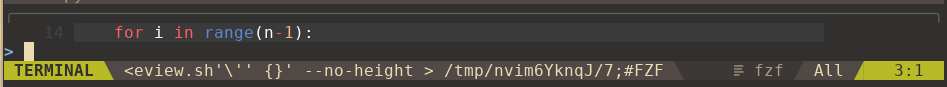 Fzfrun Term Height Issue When Preview And Source Is A List