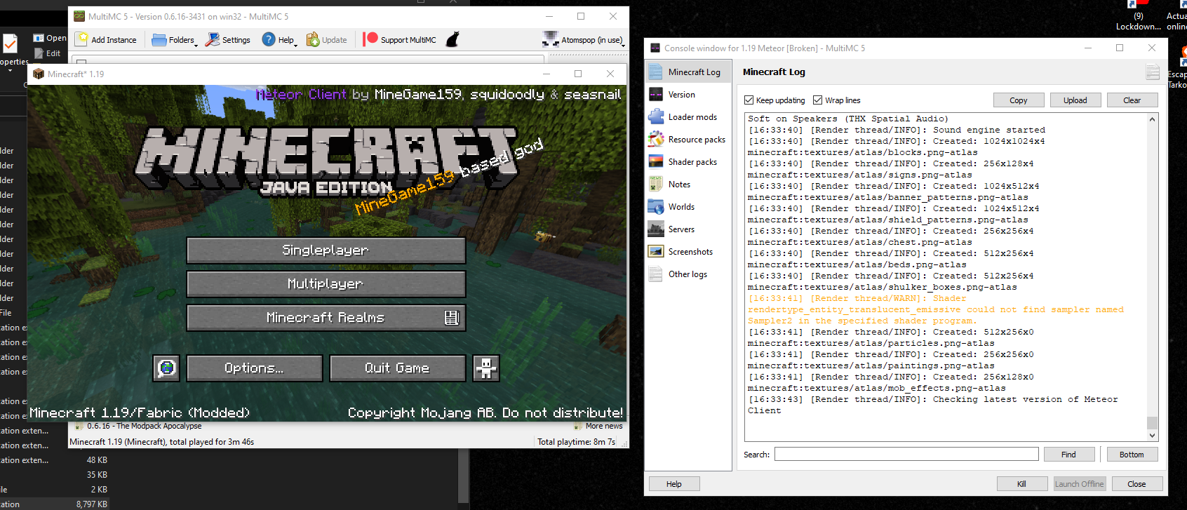 [Bug] · Issue #2460 · MeteorDevelopment/meteor-client · GitHub