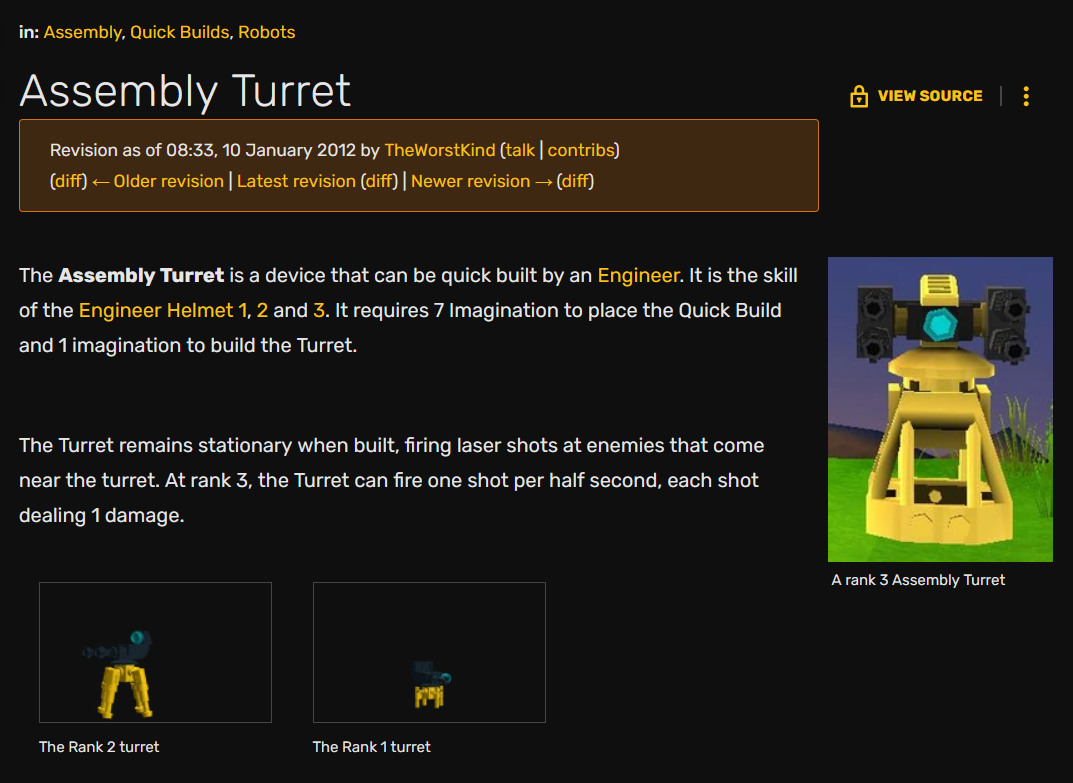 BUG: Incorrect Assembly Engineer Turret Behavior · Issue #603 ...