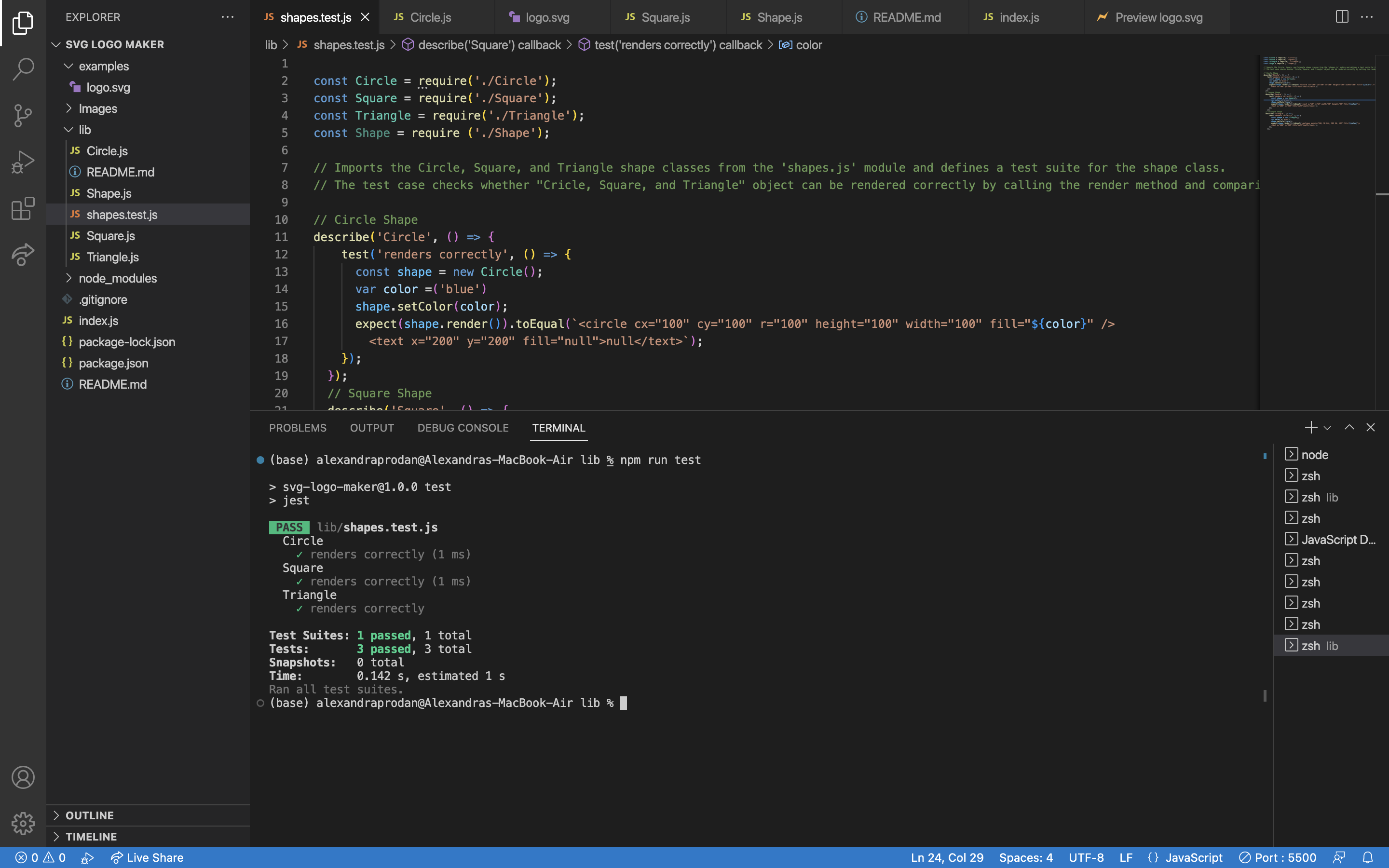 GitHub - AlexNanut/SVG-Logo-Maker-