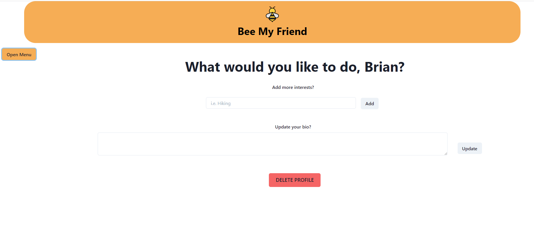 GitHub - momaki9/Bee-myFriend: A social media app that users can find ...