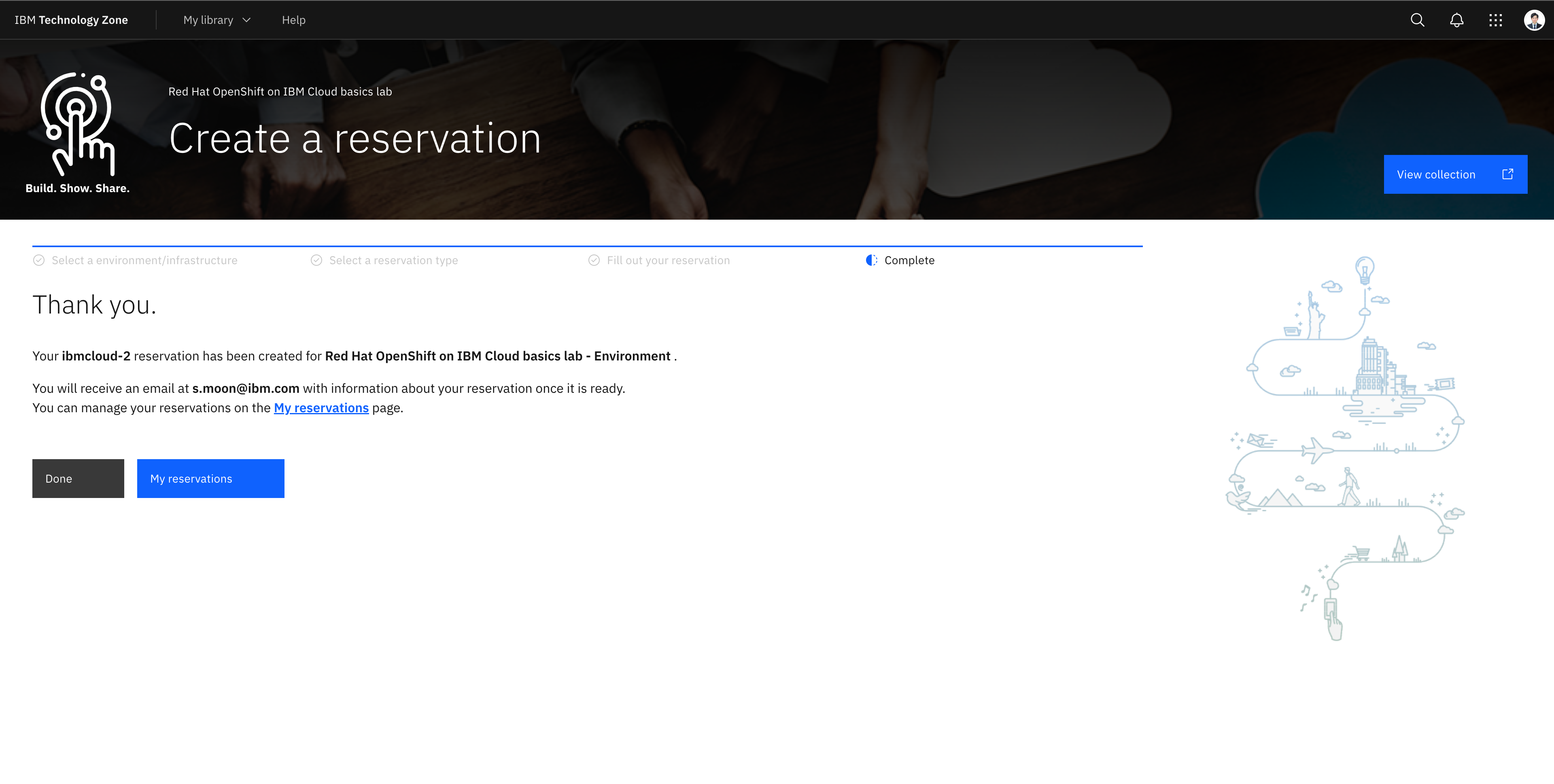 【IBM Cloud】IBM Technology Zone (TechZone) でテスト環境を設定しOpenShiftをいじってみた - Qiita