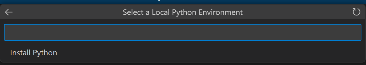 Show Python Environments From The Vs Code Server · Issue 20531 · Microsoftvscode Python · Github