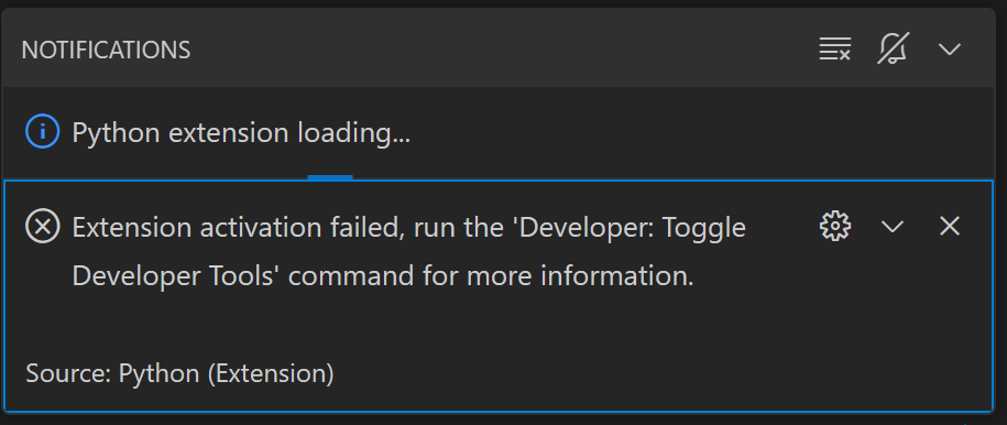 Show Python Environments From The Vs Code Server · Issue 20531 1262