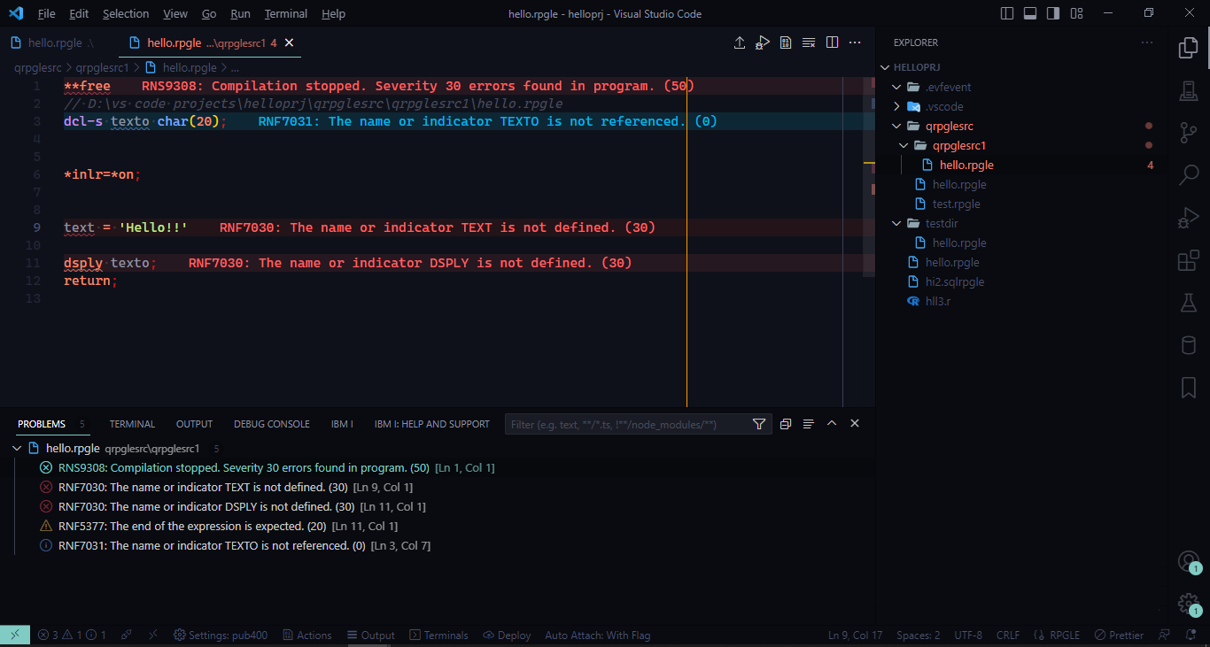 Compiling Error Not Showed Into Problem View For Sources At Workspace Root Directory Level