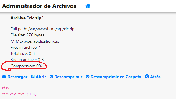 PHP "divide by zero" error when unzipping 0 byte (very small) .zip ...