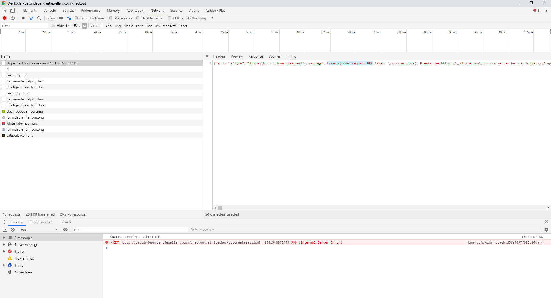Unrecognized request URL · Issue #2 · concretecms-community-store/community_store_stripe ...