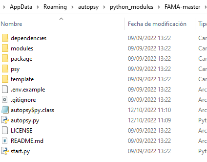 does not work · Issue #3 · labcif/FAMA · GitHub