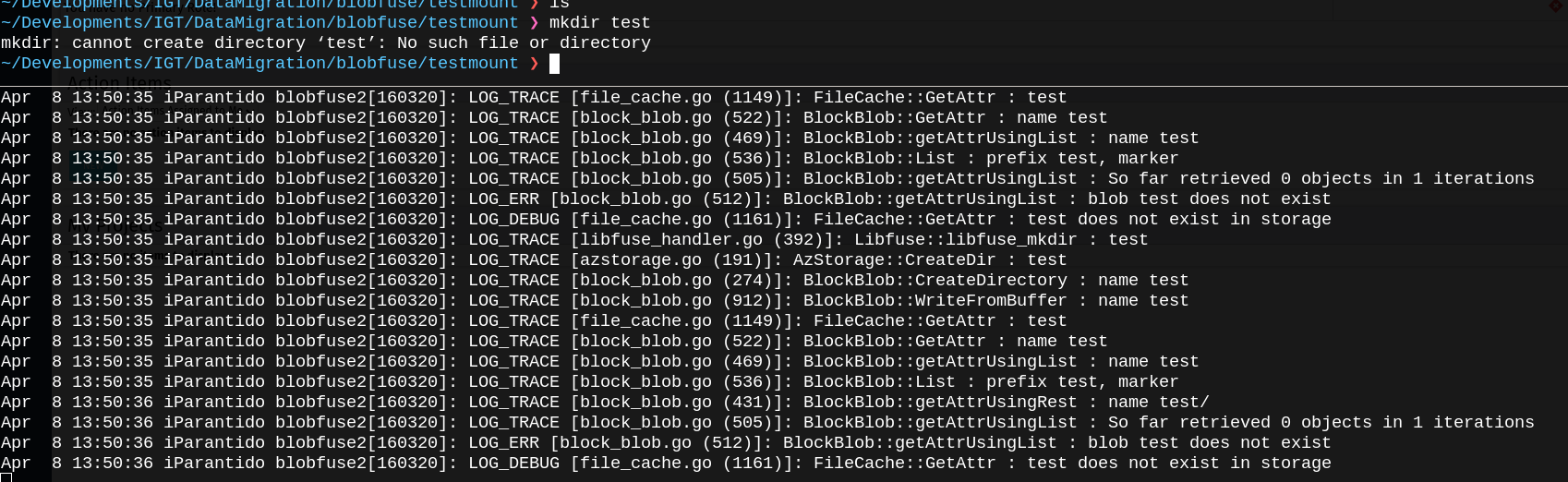 [AKS1.25.5 Upgrade] Mounted storage account blob containers does not properly work · Issue #1106 ...