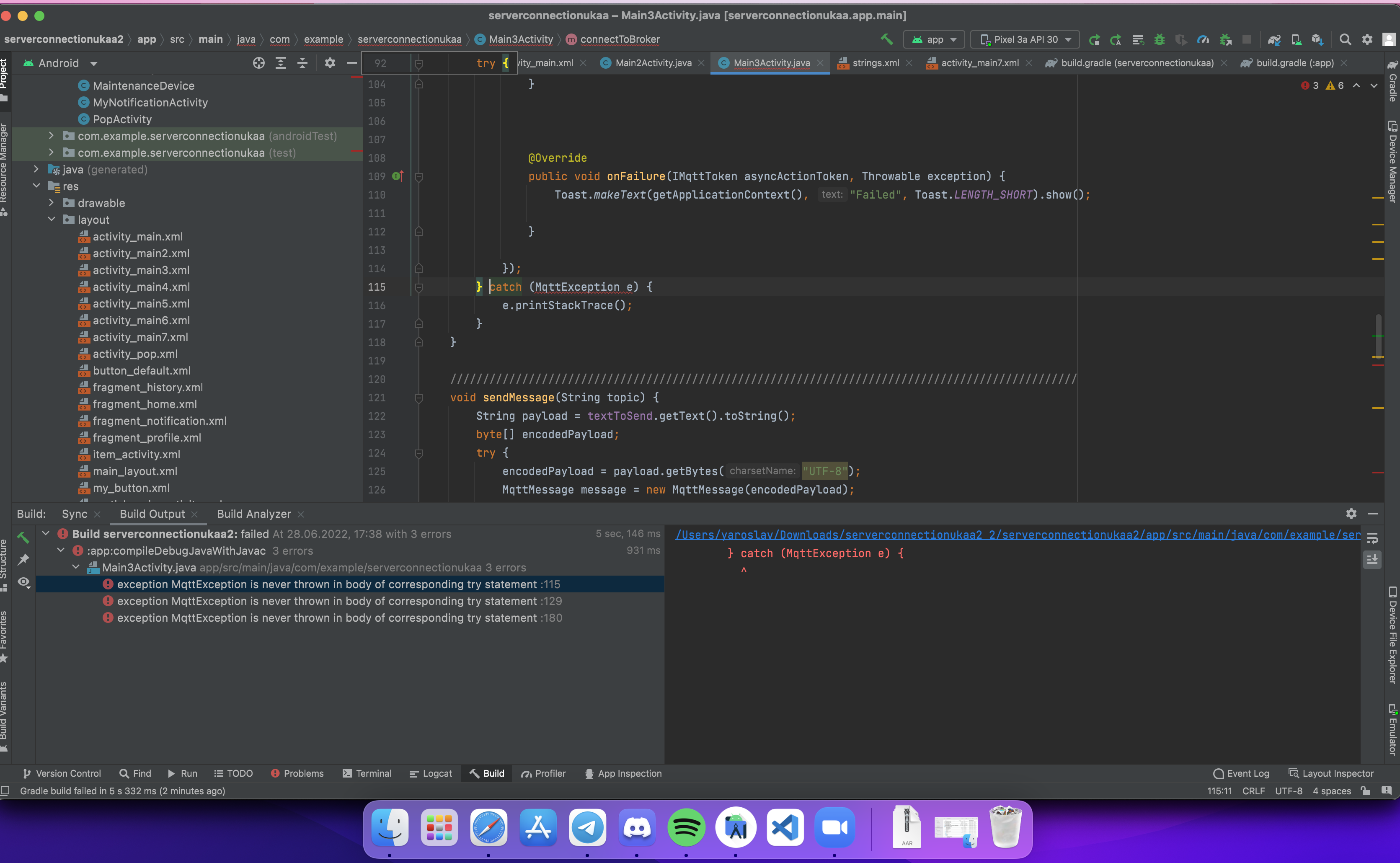 Mqttexception On Android 12 · Issue 329 · Hannesa2pahomqttandroid · Github