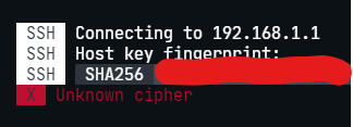 Unknown cipher error when using chacha20-poly1305@openssh.com · Issue #5110 · Eugeny/tabby · GitHub