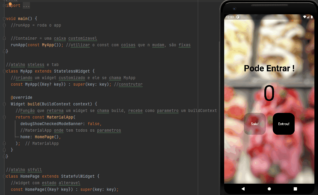 GitHub - MayLynCom/Contador: Primeiro app Básico de Flutter, contagem de pessoas