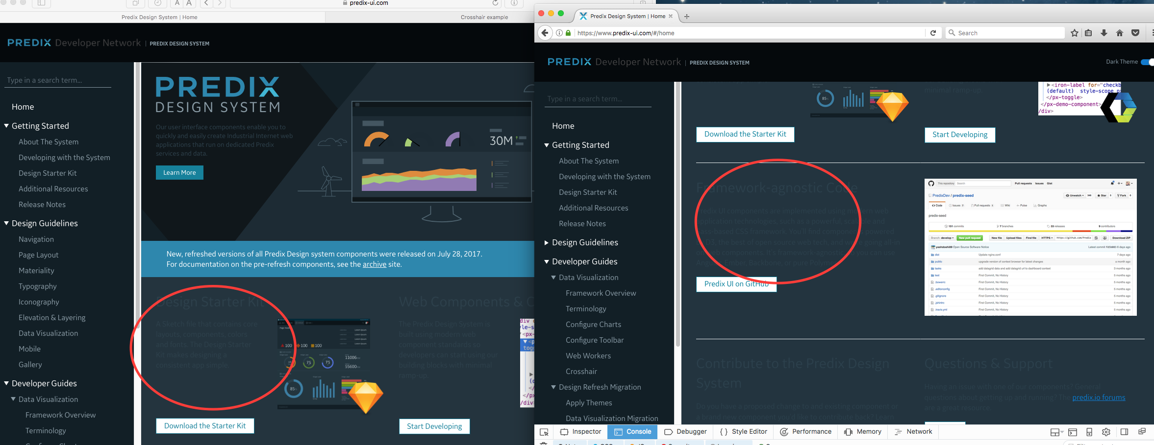 Home Page: text illegible in dark theme. · Issue #257 · predix-ui ...