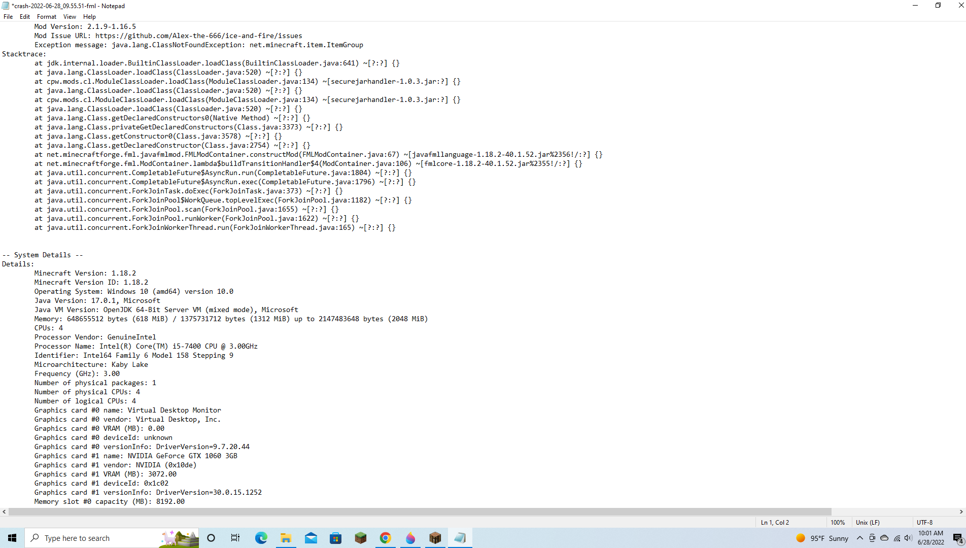 Issue desc [ICE AND FIRE VERSION] · Issue #4540 · AlexModGuy/Ice_and_Fire · GitHub