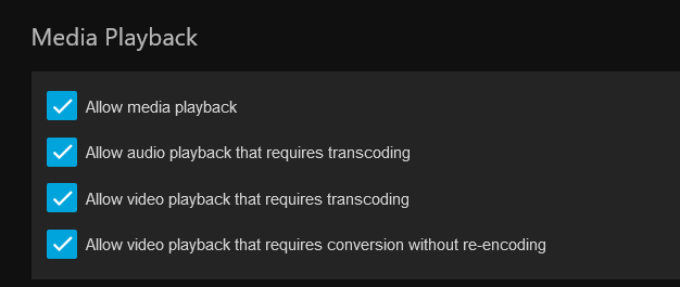 Hardware encode and transcoding enabled result in PlaybackErrorNoCompatibleStream · Issue #2404 ...