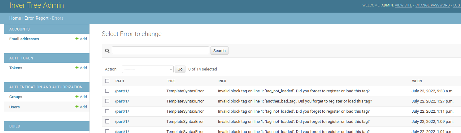 [BUG] SampleIntegrationPlugin does not render · Issue #3389 · inventree ...