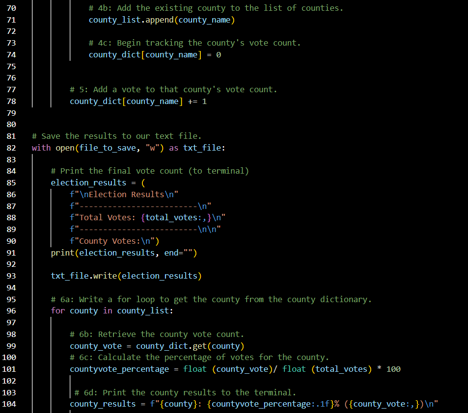 GitHub - valeriajuareze/election-analysis-challenge