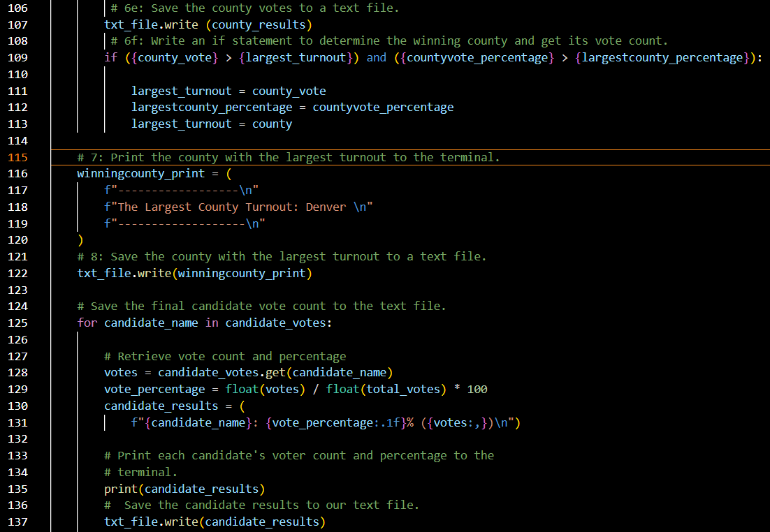 GitHub - valeriajuareze/election-analysis-challenge