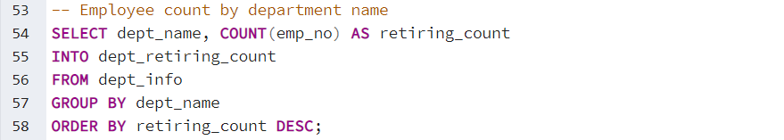 GitHub - sheel-gandhi/Pewlett_Hackard_Analysis: Analysing Employee Database using SQL
