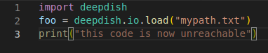 Valid "unreachable" code using deepdish · Issue #3202 · microsoft/pylance-release · GitHub