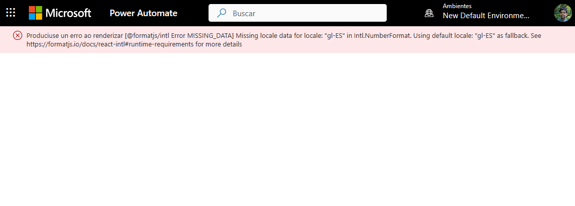 [@formatjs/intl Error MISSING_DATA] Missing locale data for locale: "gl-ES" in Intl.NumberFormat ...