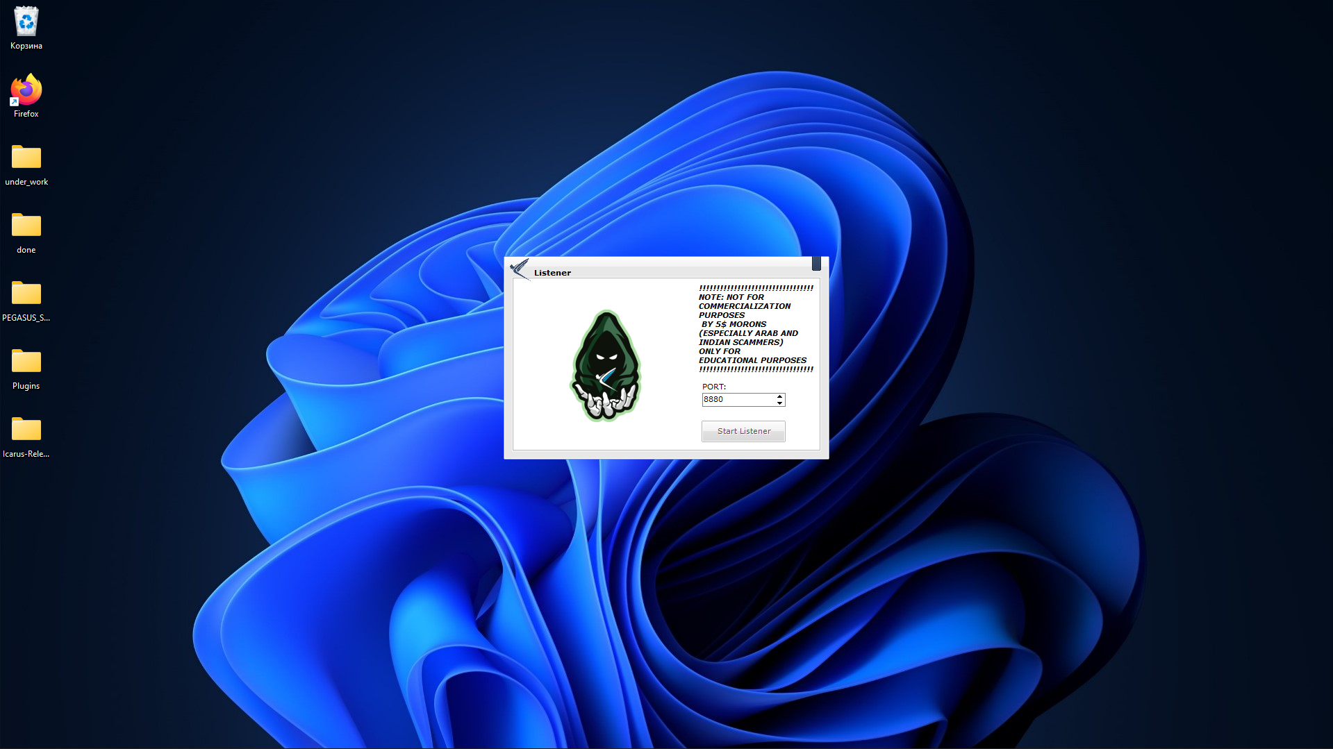 GitHub - mrx325/Icarus-Release: Icarus remote admin tool copied version of hvnc hiddenz vnc