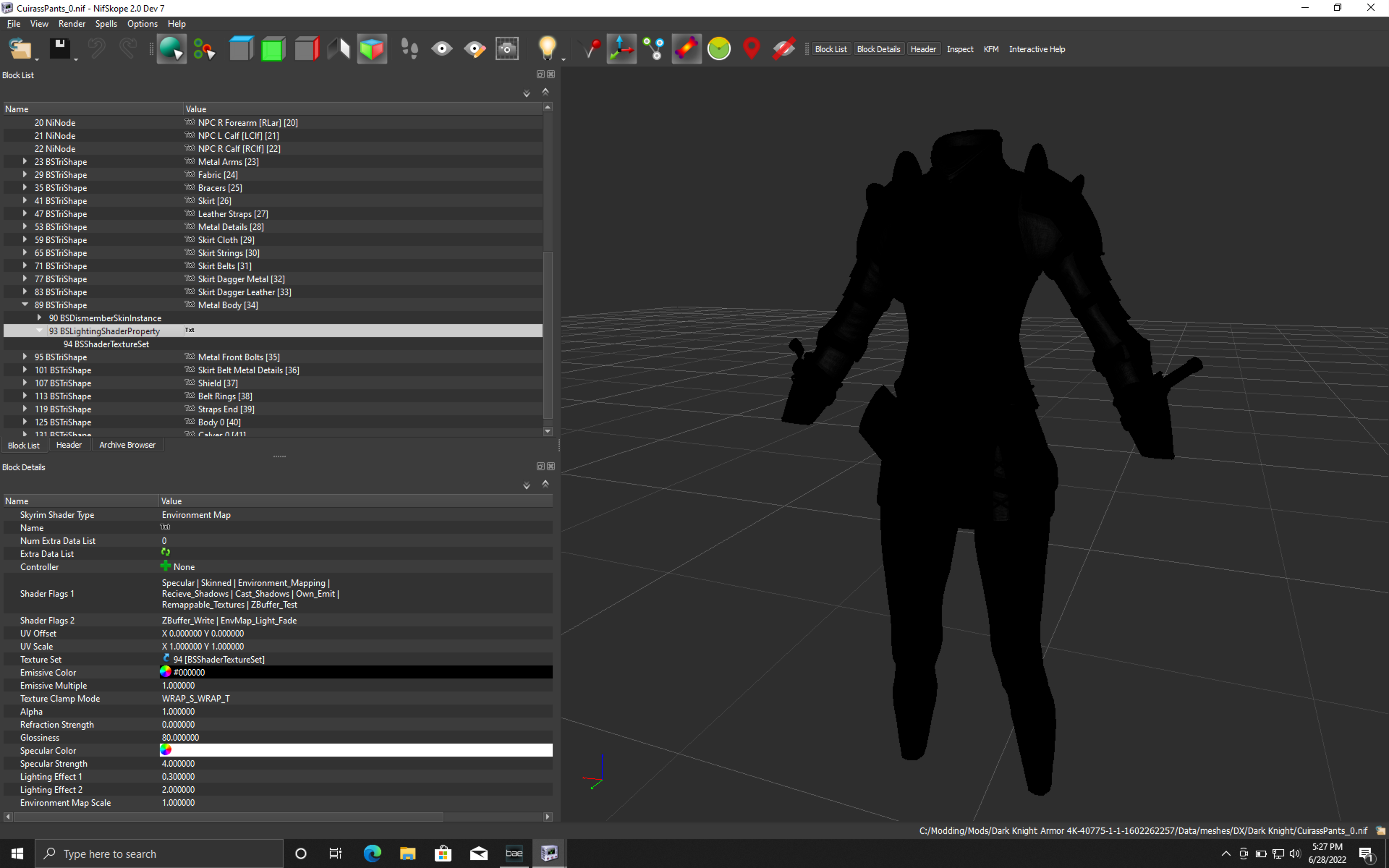 BC7 textures not skinning · Issue #217 · niftools/nifskope · GitHub