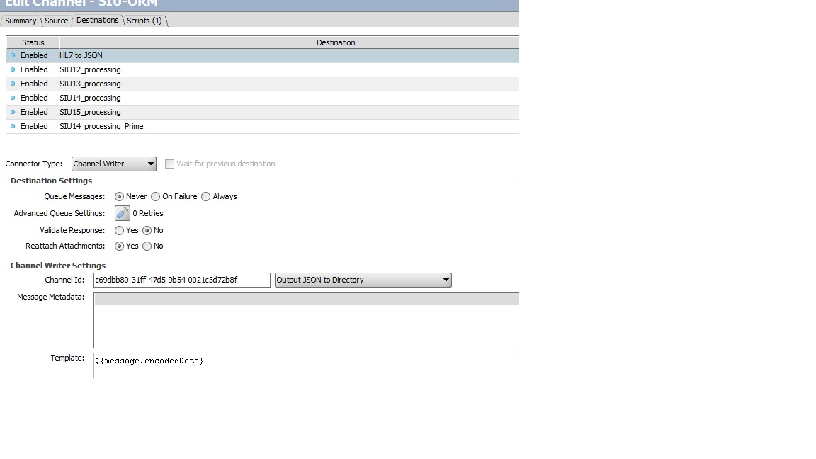 Transforming HL7 v2.x to JSON with Mirth (open-source project) · nextgenhealthcare connect ...