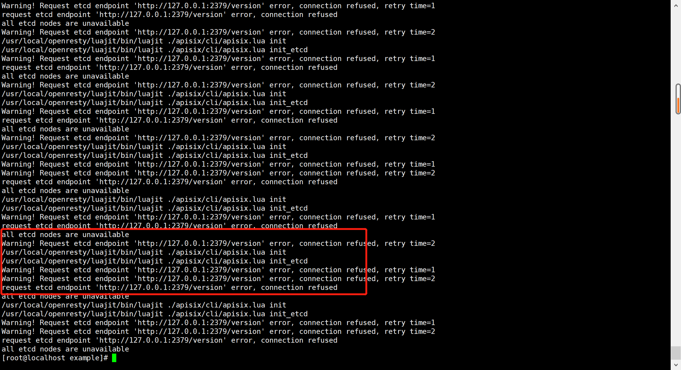执行docker-compose后apisix服务启动 · Issue #323 · apache/apisix-docker · GitHub