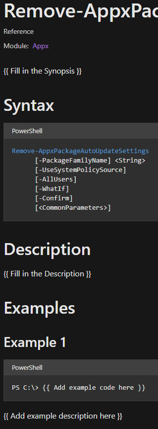 `remove Appxpackageautoupdatesettings` 2022 Has Placeholder Information · Issue 3073