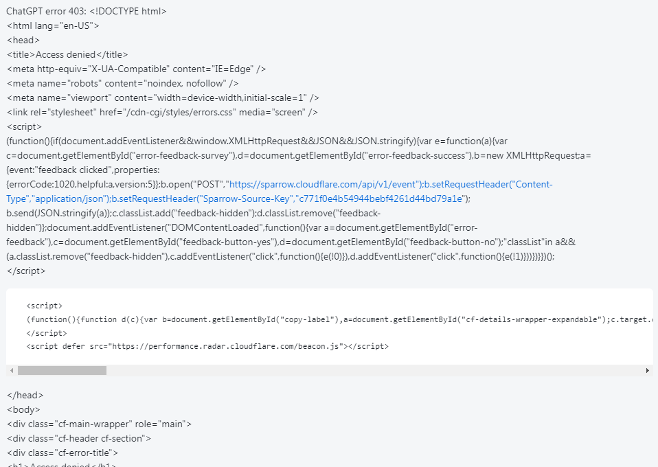 (网页 accessToken)模式403 · Issue #353 · Chanzhaoyu/chatgpt-web · GitHub