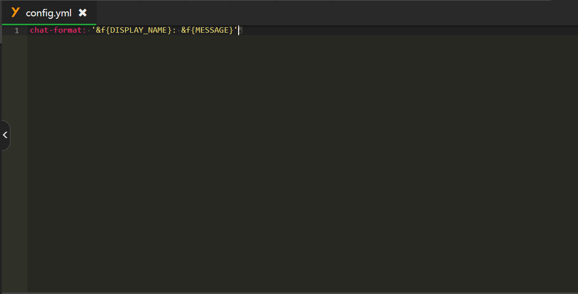 Github Whohhnb Modifiedchat 一个可以修改聊天格式的一个minecraft Server插件 以及适配于folia