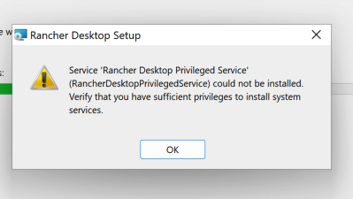 Error installing 1.6.0.462 MSI : missing various permissions · Issue #3529 · rancher-sandbox ...