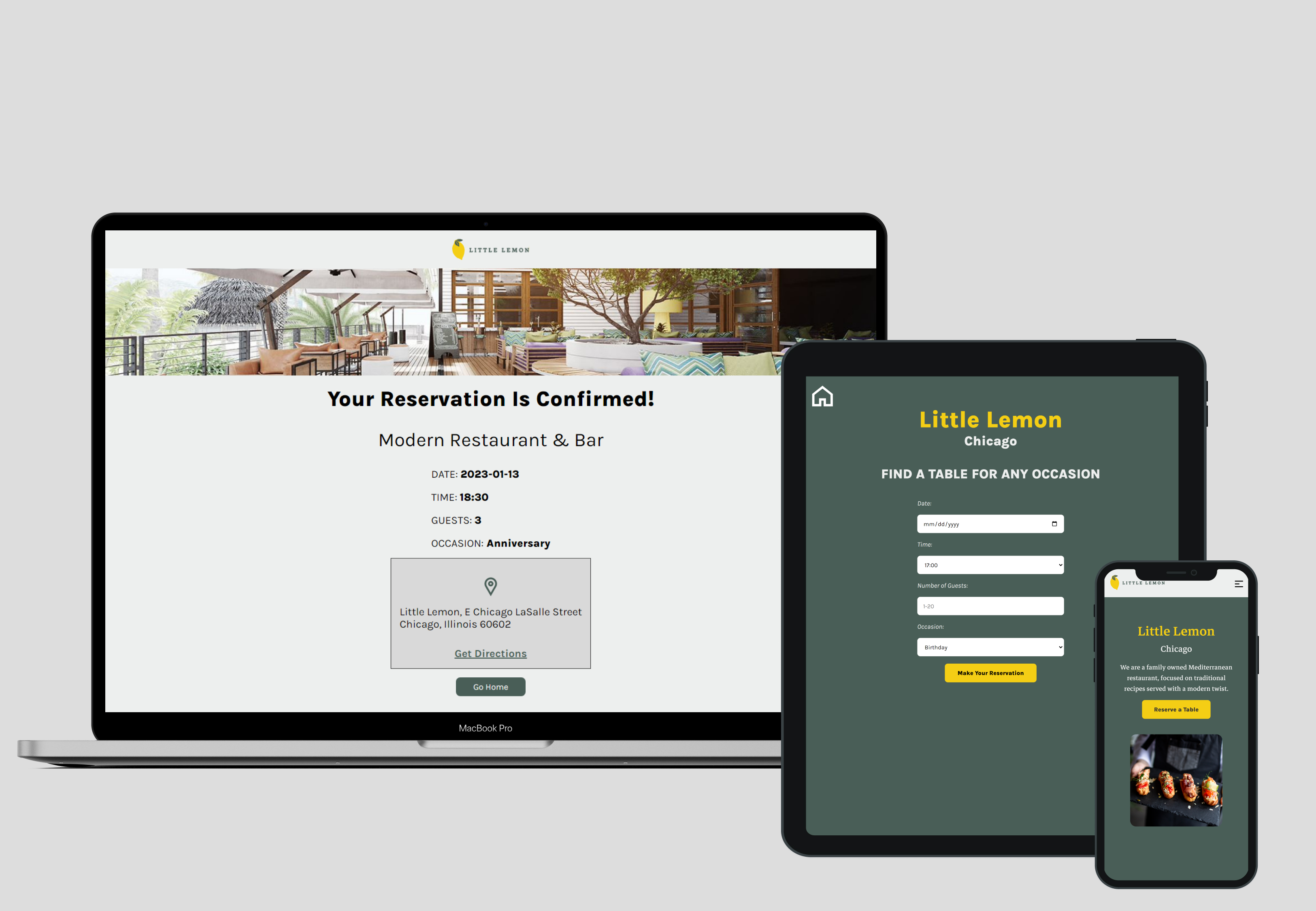 GitHub - marventures/little-lemon-booking-website: A table-booking system using React. It's a ...