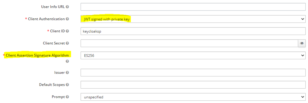 Client Assertion signature configuration · keycloak keycloak · Discussion #14021 · GitHub