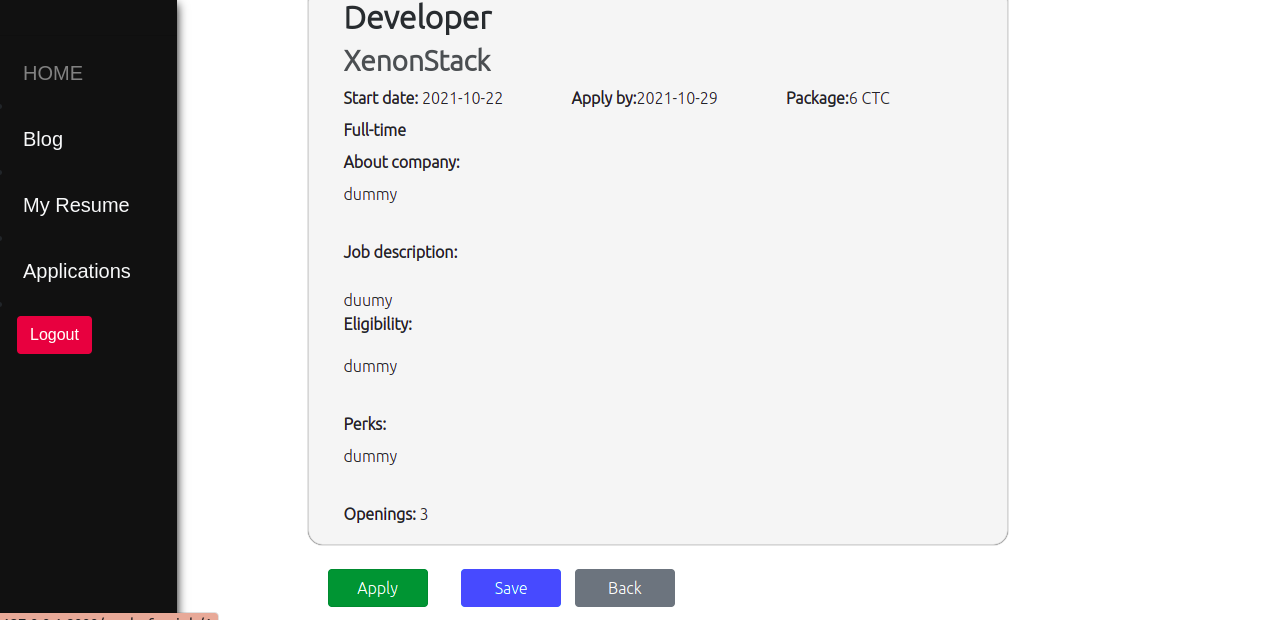 GitHub - AditiPant991/jobportal