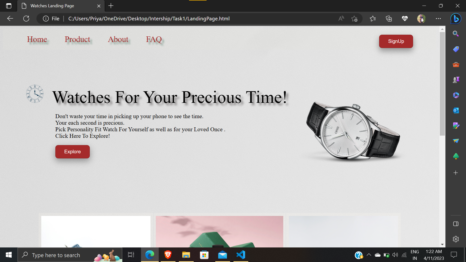 GitHub - Priya028sri/LandingPage