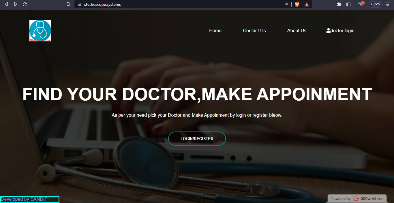 GitHub - sandip2233/Online-Doctor-Appointment-System: Online Doctor ...