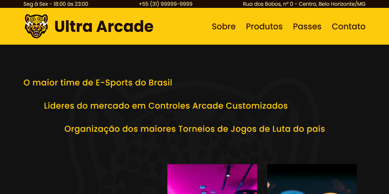 GitHub - anasander/ultra-arcade: A mockup page for the brazilian e ...
