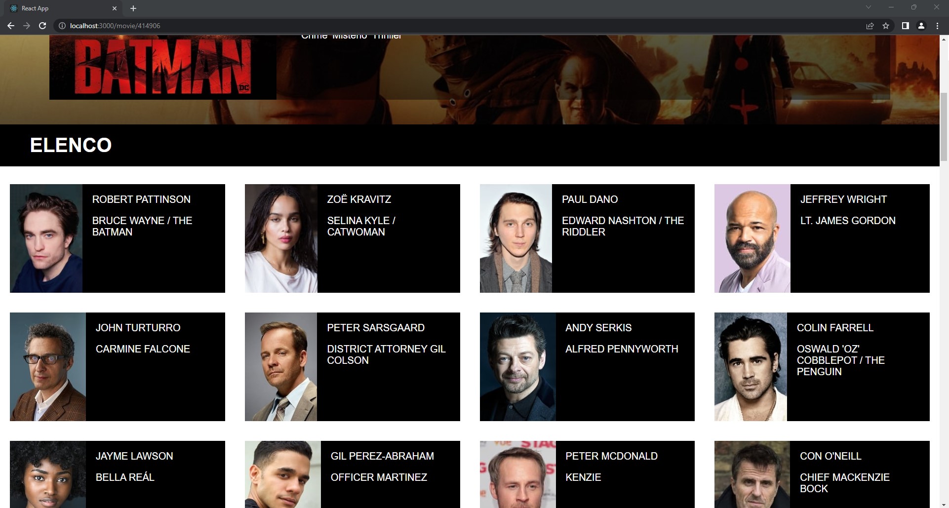 GitHub - bragarr/movie-database: Este é um projeto de uma página web ...
