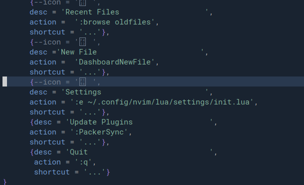 bug · Issue #184 · nvimdev/dashboard-nvim · GitHub