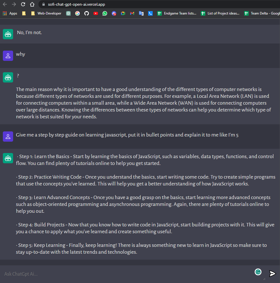 GitHub - SofiuzzamanSofi/sofi-ChatGpt-OpenAi: ChatGpt-OpenAi-on-JavaScript-Vit-Express