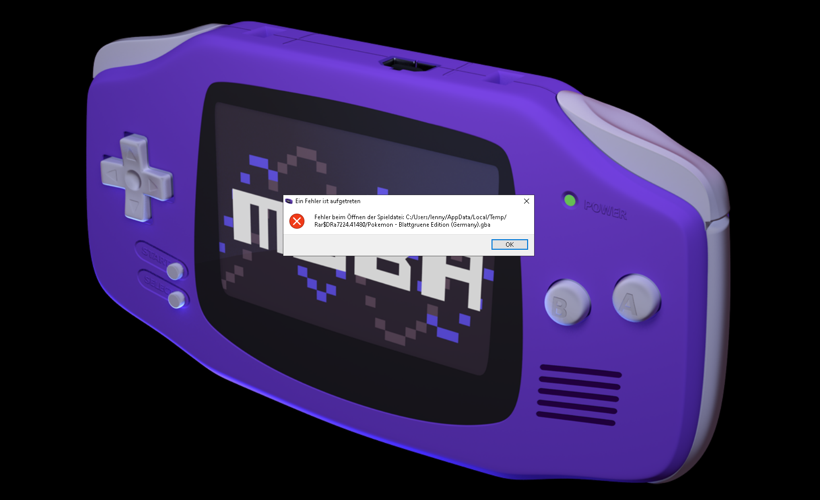 My File Not Working · Issue 2572 · Mgba Emu Mgba · Github