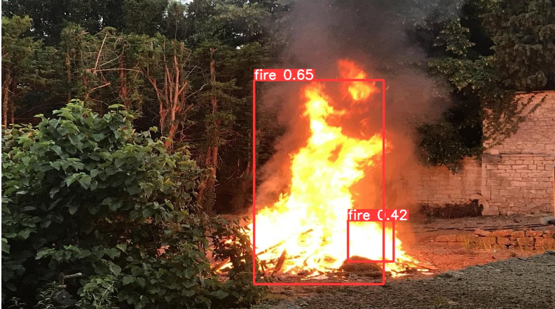 GitHub - Amenybe/fire_detection_yolov5: fire_detection, YOLOv5 is ...