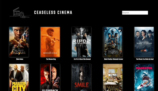 GitHub - jheidepriem/ceaselessCinema