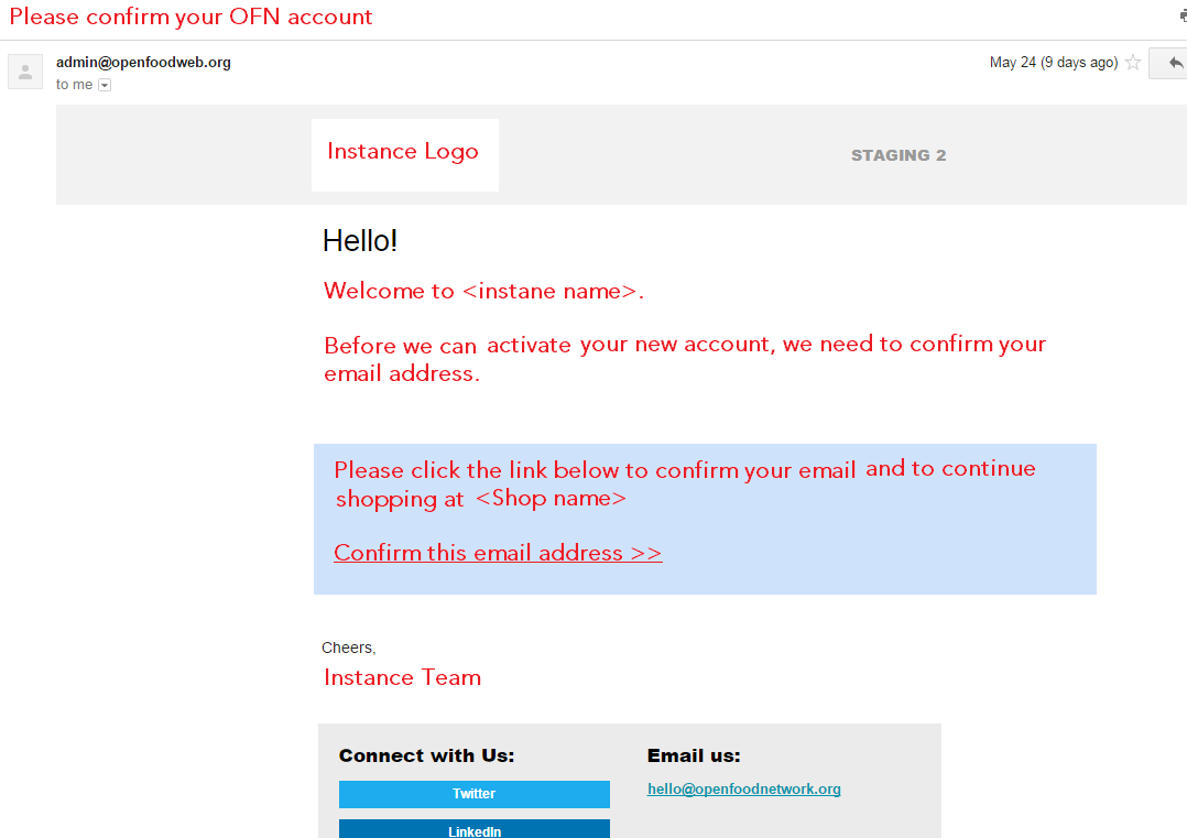 Email confirmation | User sign up (checkout) · Issue #1587 ...