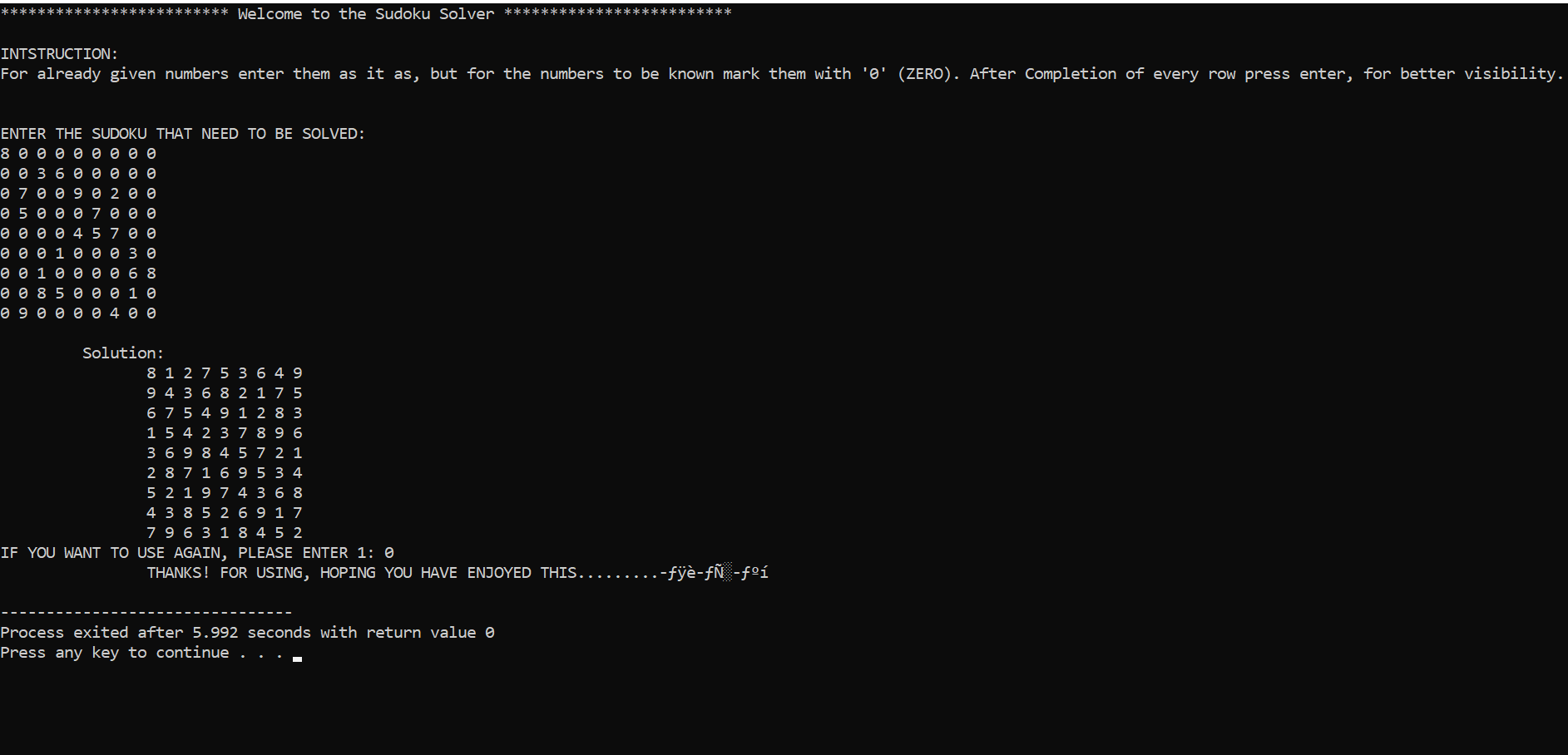 GitHub - SaiNisshith/Sudoku-Solver